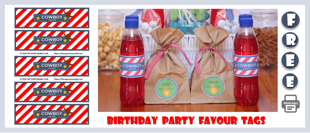 Cowboy Themed Birthday Party + FREE Printable’s - The Supermoms Club