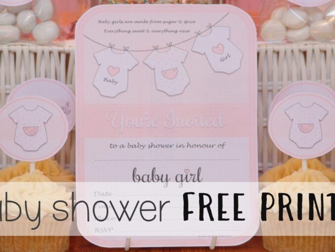 Princess Themed Baby Shower – FREE Printable’s - The Supermoms Club